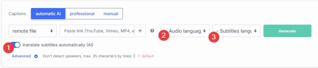 Oversæt engelsk lyd til dansk